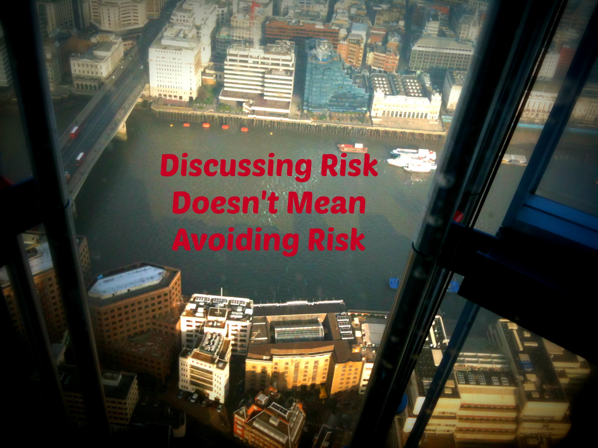 Discussing Risk Doesn't Mean Avoiding Risk - The Thriving Creative